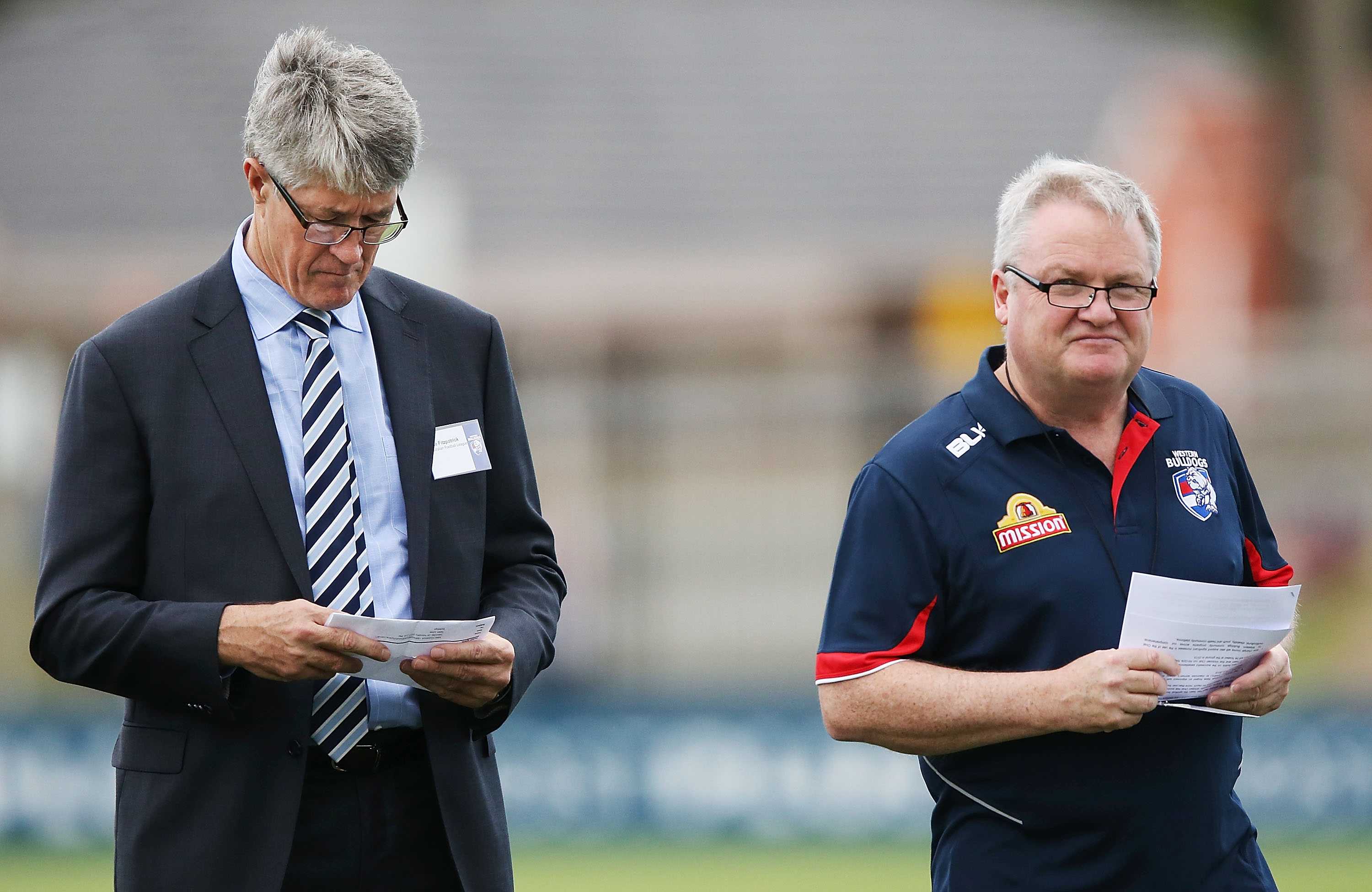Western Bulldogs president Peter Gordon plays down AFL's investigation ...