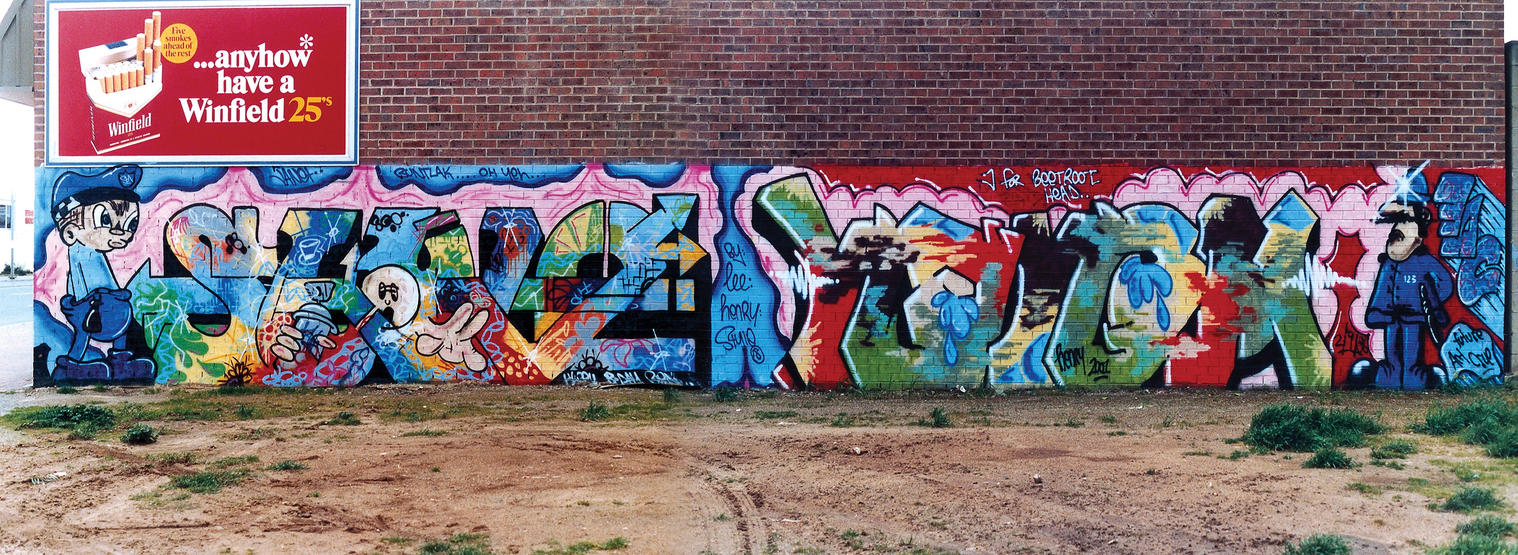 Adelaide's graffiti pioneers made their art in the dark. Now new book ...