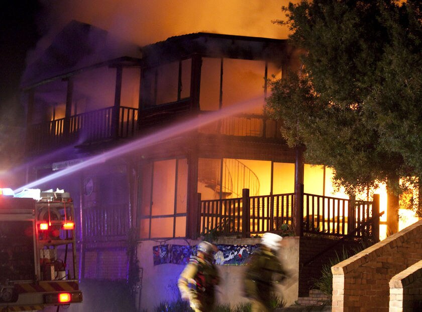 Fire destroys Denmark buildings - ABC News