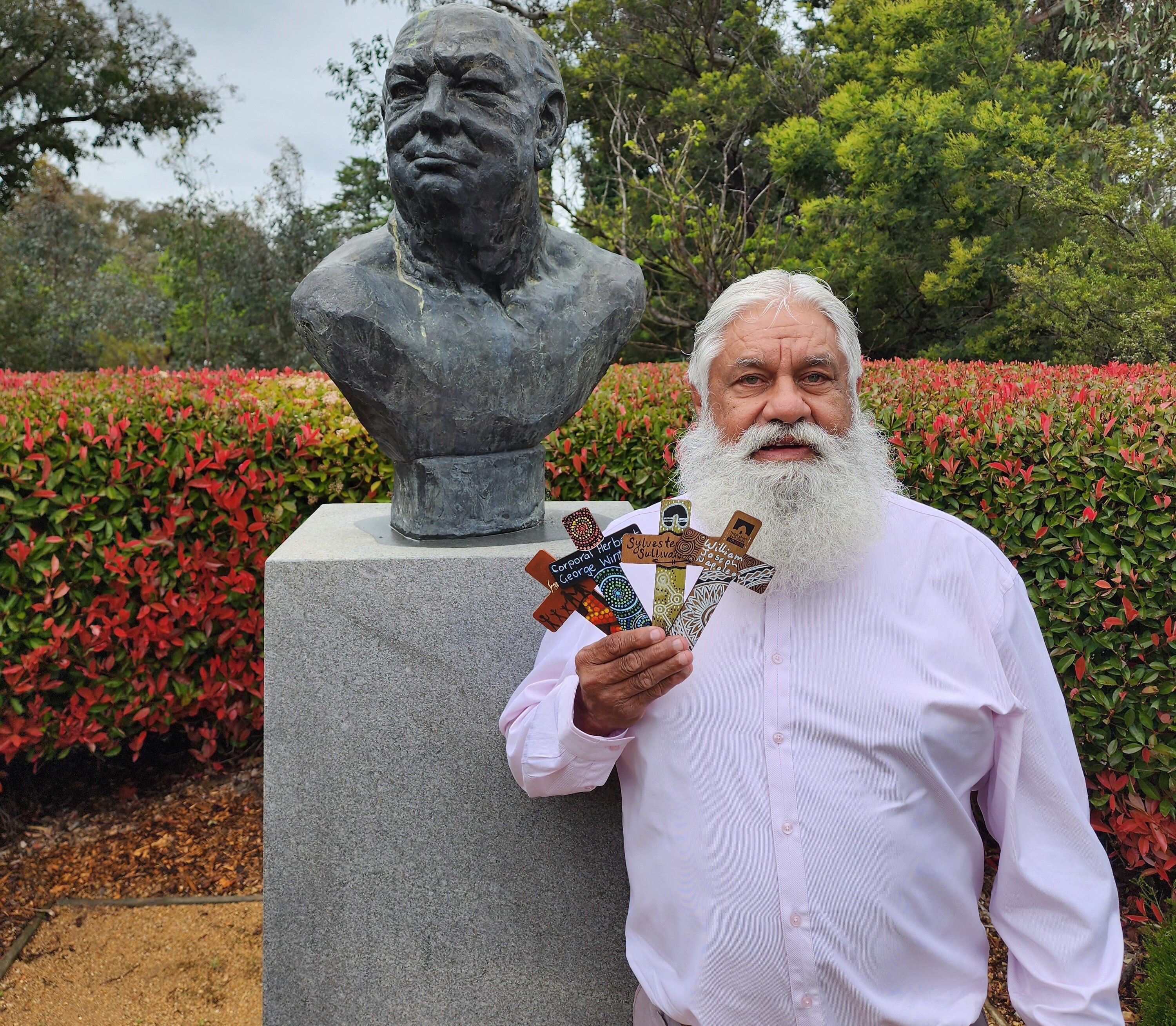 Joe Flick travelled to Europe to recognise Australia's Indigenous ...