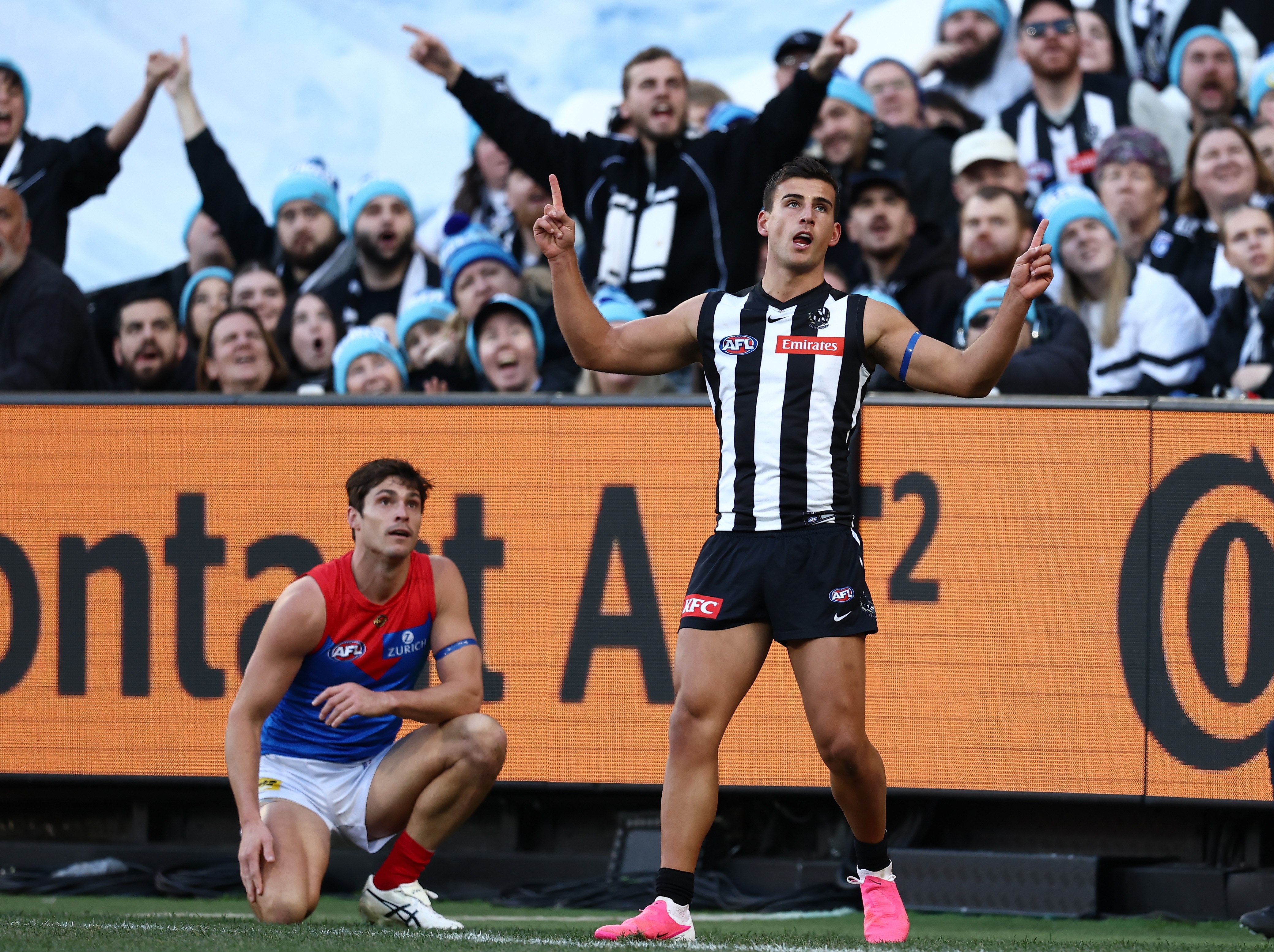 AFL live: Big Freeze slide for Neale Daniher, Collingwood vs Melbourne ...