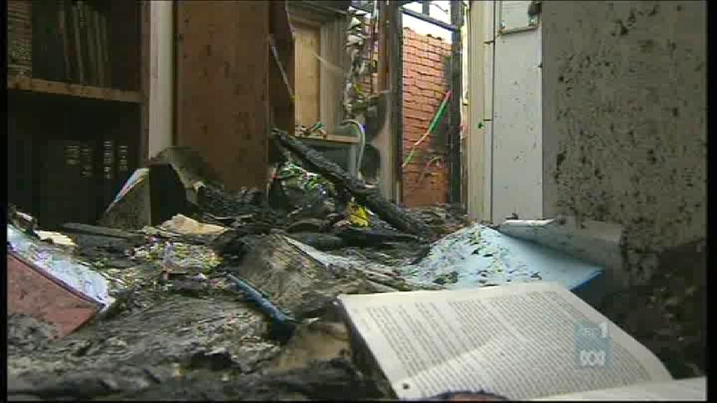 Elderly woman escapes house fire - ABC News