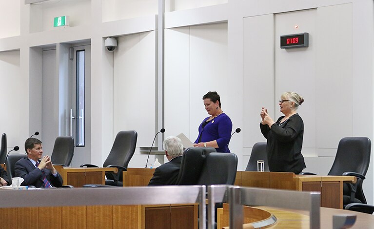 Sign language interpreter in ACT Parliament hailed as an important ...
