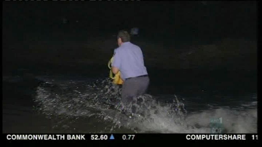 Neighbours save boy from drain - ABC News