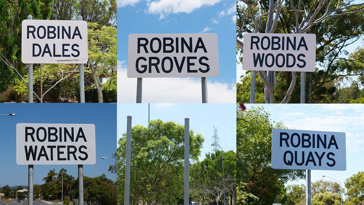 Robina Woods, Robina Dales, Robina Groves, Robina Quays or Robina ...