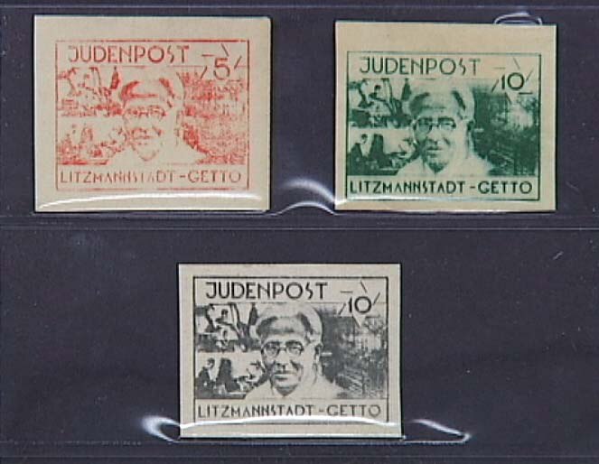 Rare Jewish ghetto stamps sold at auction - ABC News