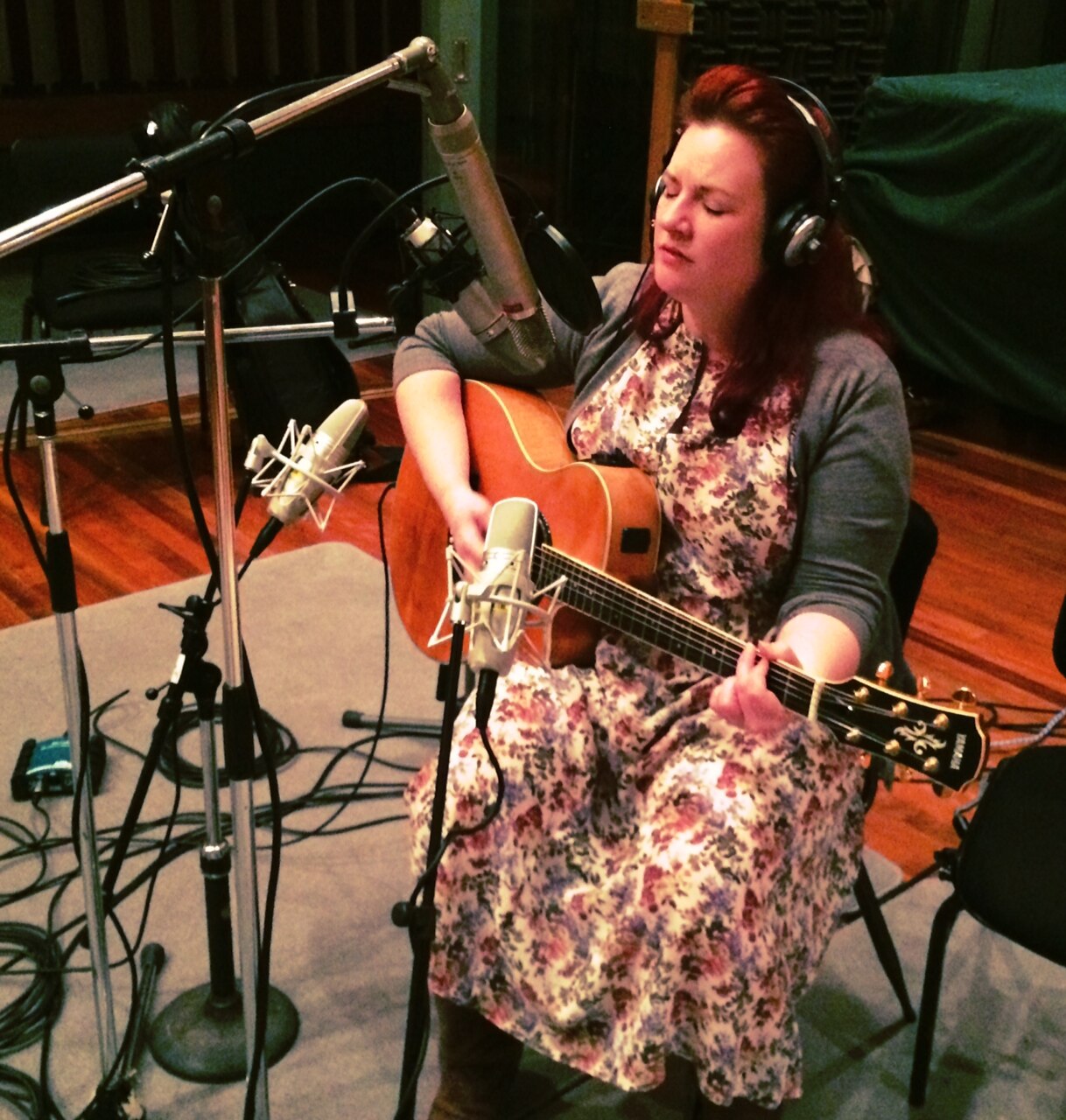 Brooke Russell live in studio - ABC Radio National