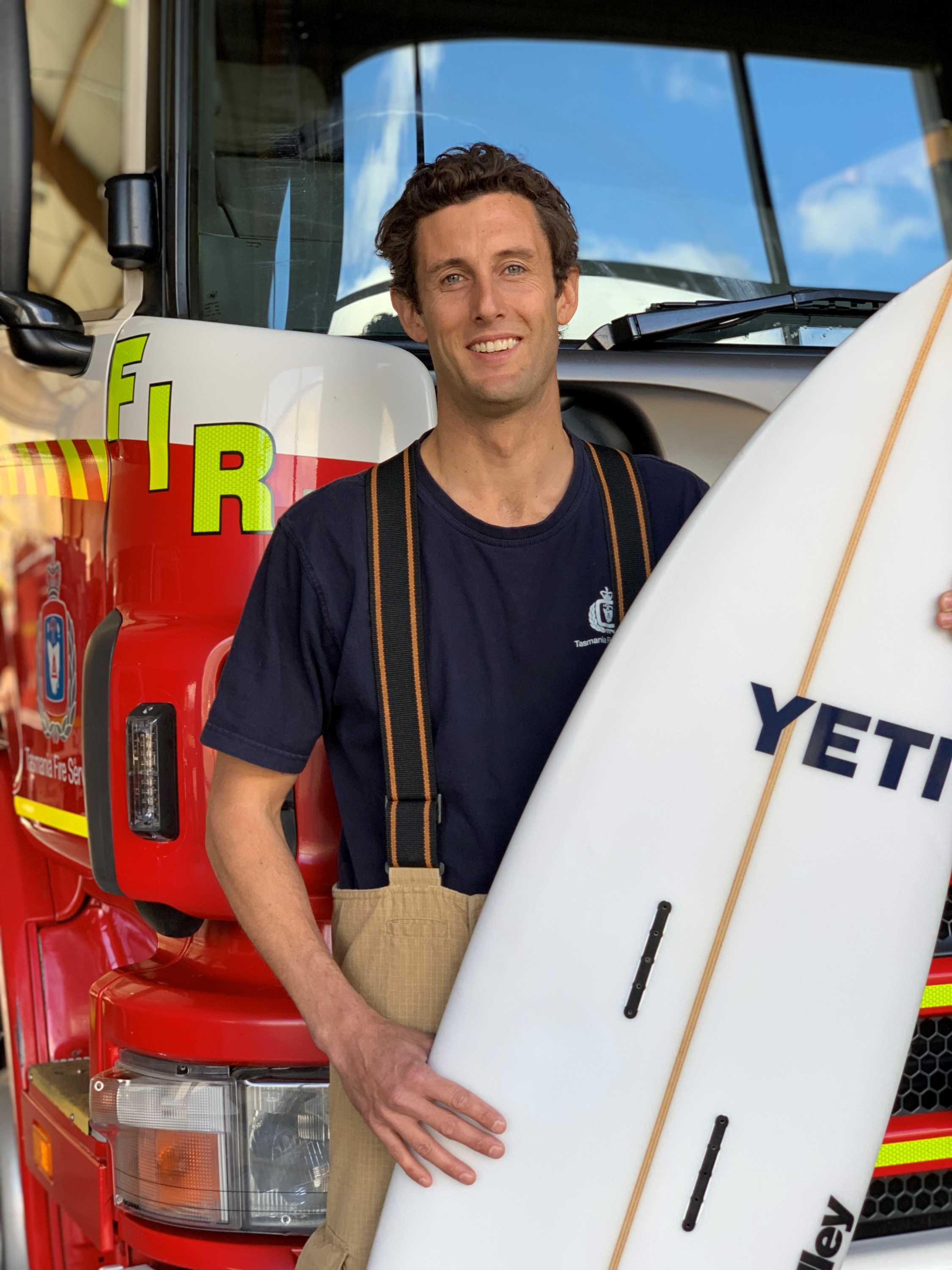 Firefighter to take on Hobart's monstrous surf break at Shipstern Bluff ...