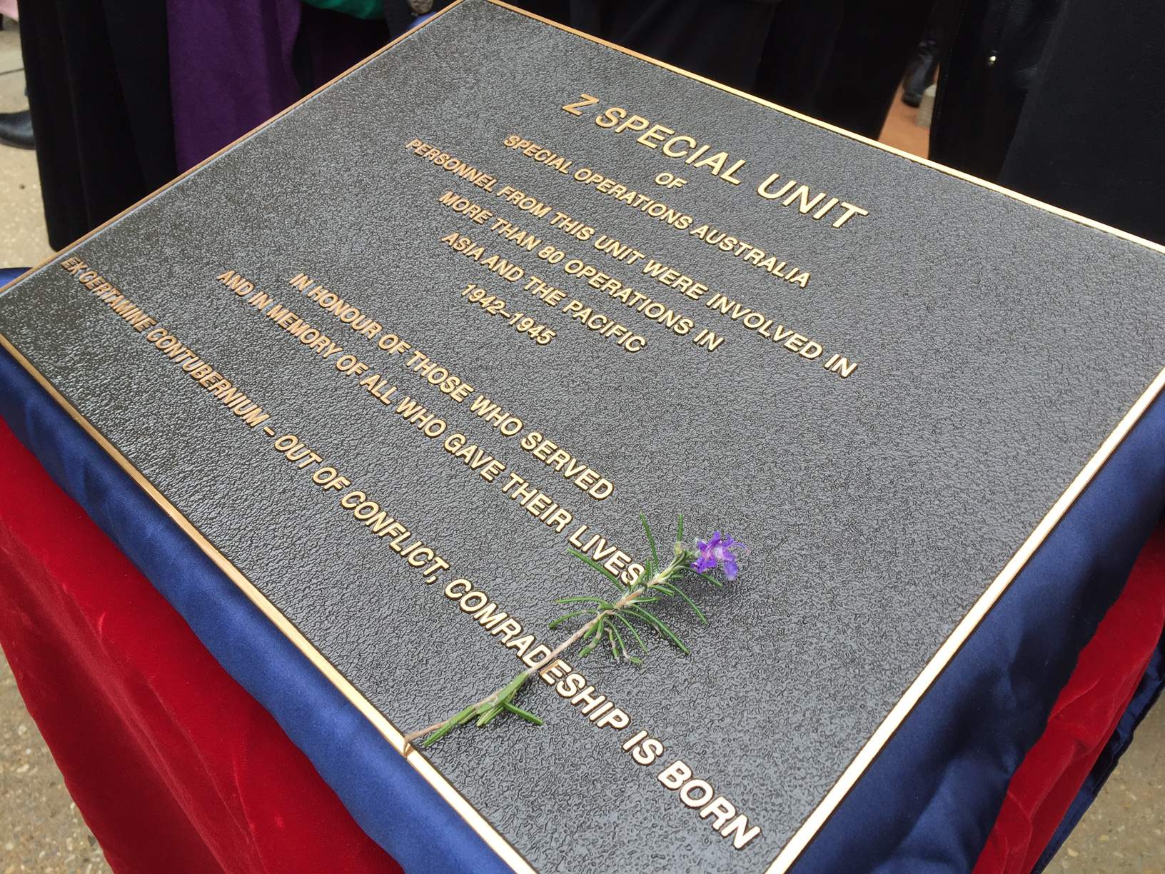 Z Special Unit publicly commemorated in Canberra for World War II ...