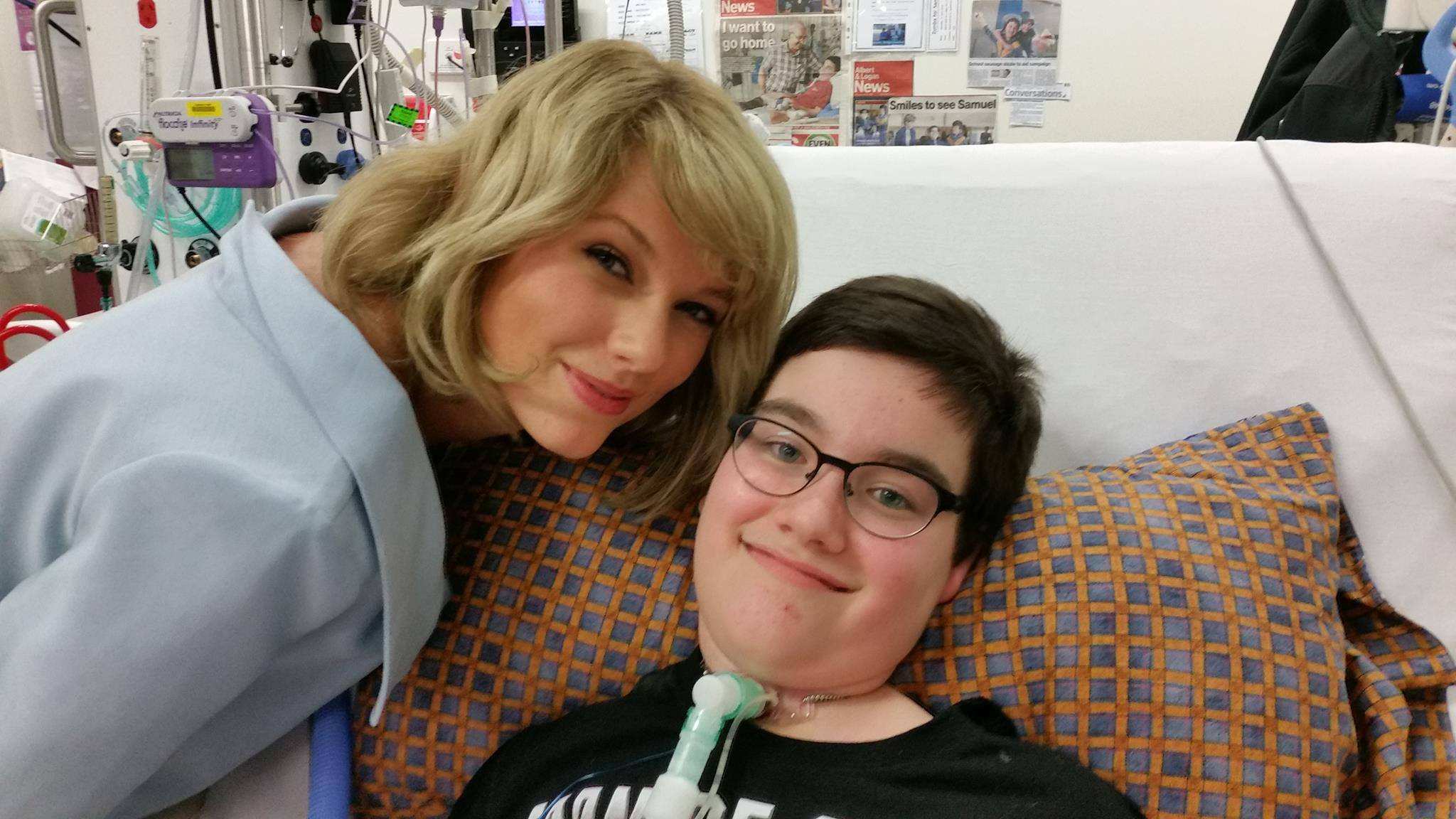 Taylor Swift brightens day of sick kids with Lady Cilento Children's ...