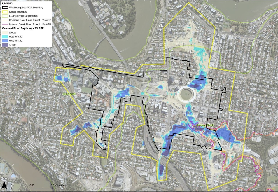 Queensland government drops special flood measures in Woolloongabba ...