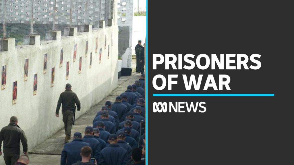Inside Ukraine's largest POW camp - ABC News