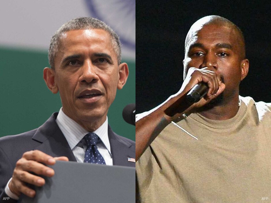 Barack Obama jokes that reality TV is good practice for Kanye West's ...