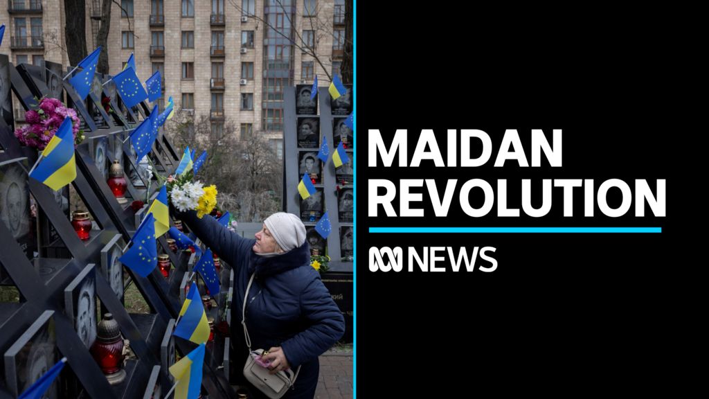 Ukraine marks ten years since Maidan Revolution - ABC News
