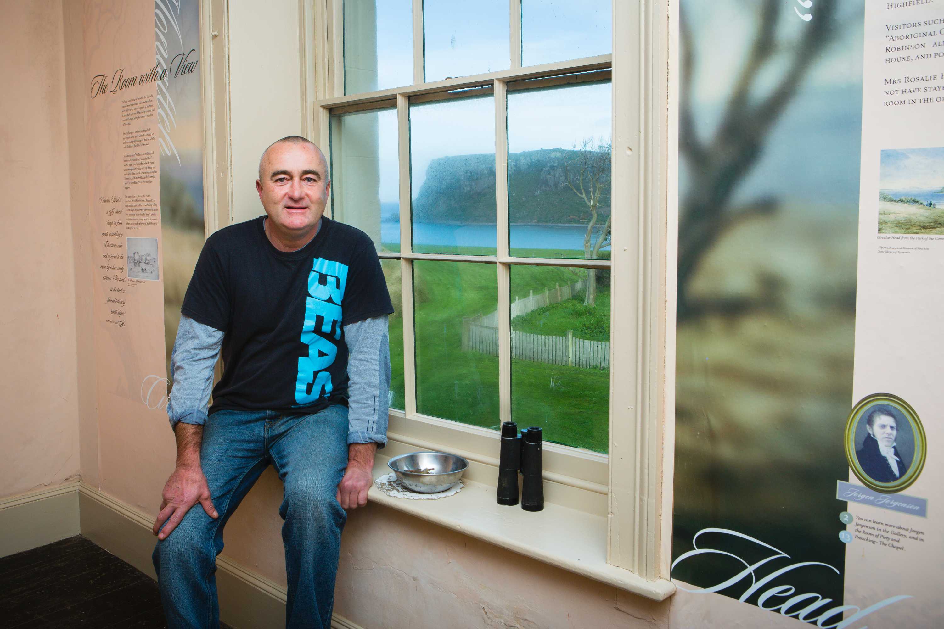 Living at Highfield House, from where Tasmania's north west coast was ...