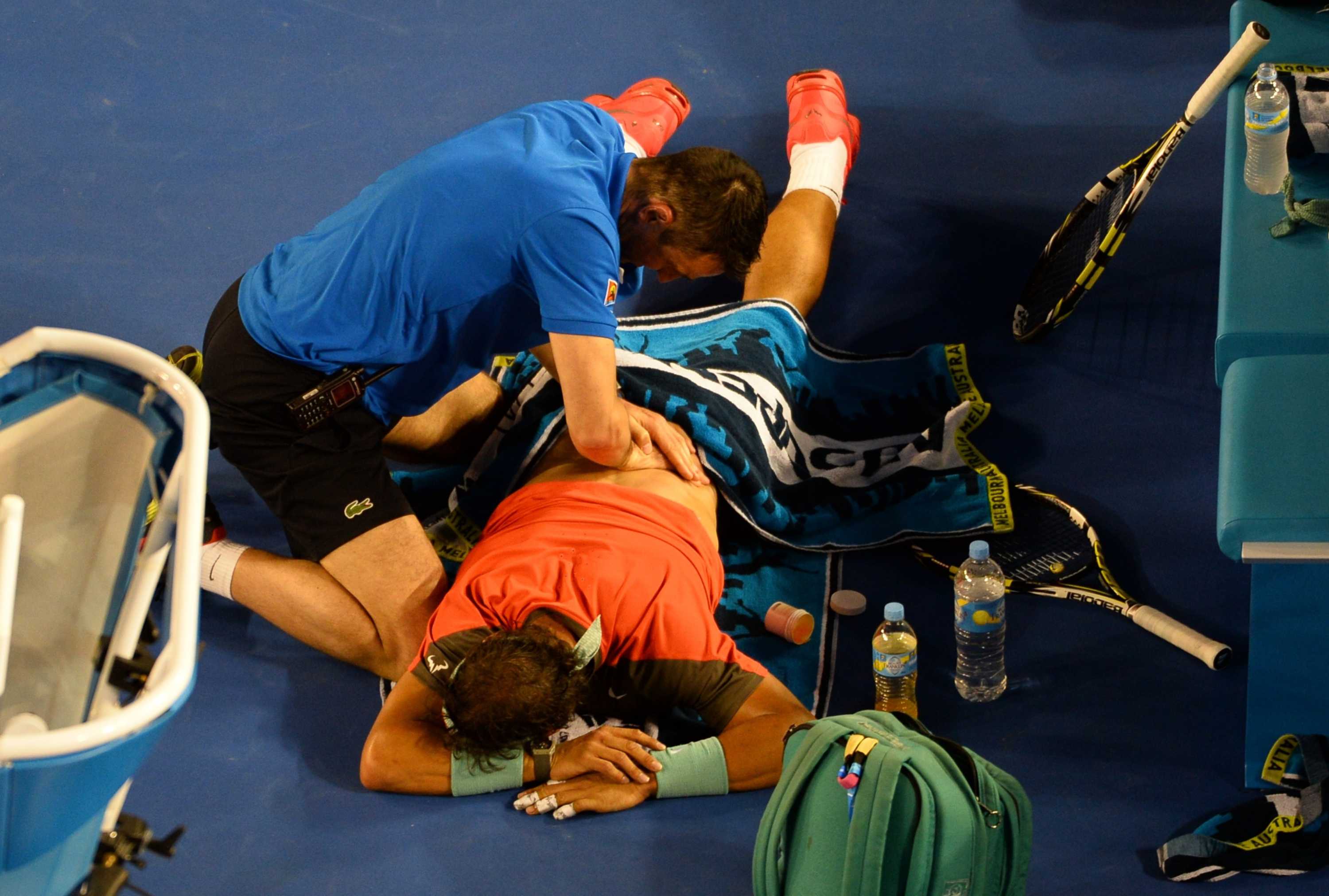 Rafael Nadal's recovery from back injury should be swift, according to ...