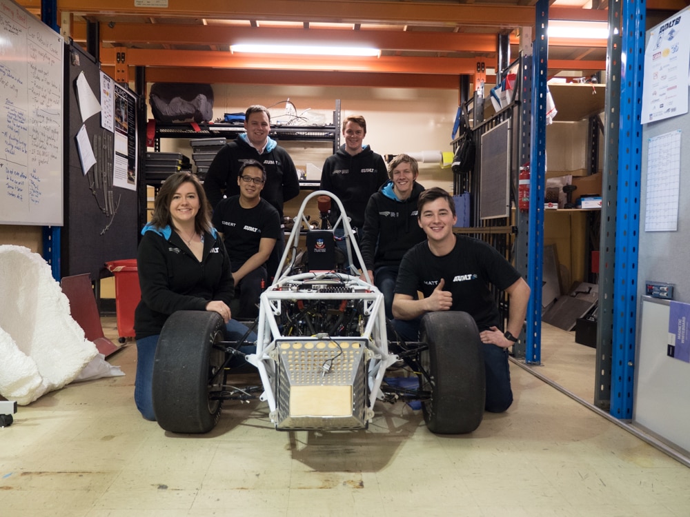 University students build their own racing team. - ABC News