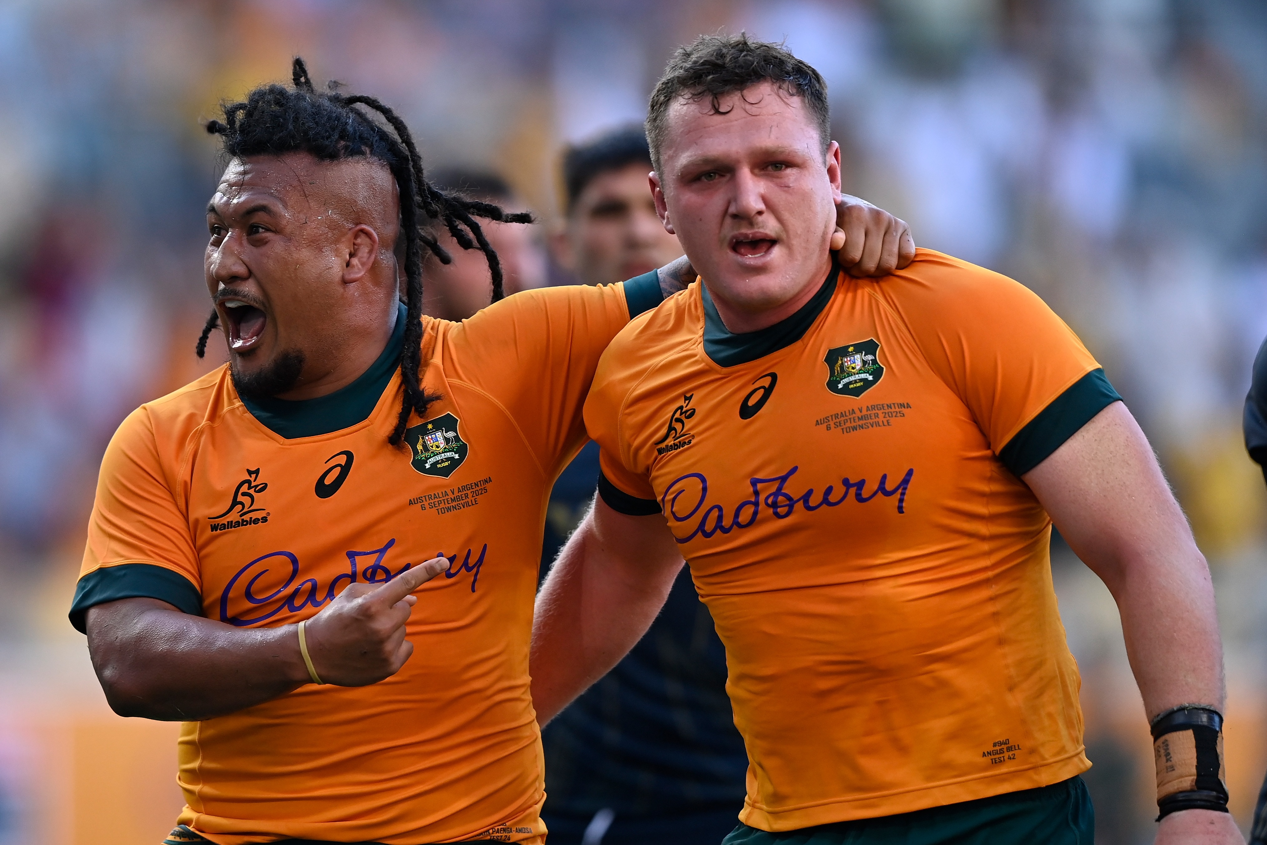 Wallabies defeat Argentina 28-24 in Rugby Championship with try after ...