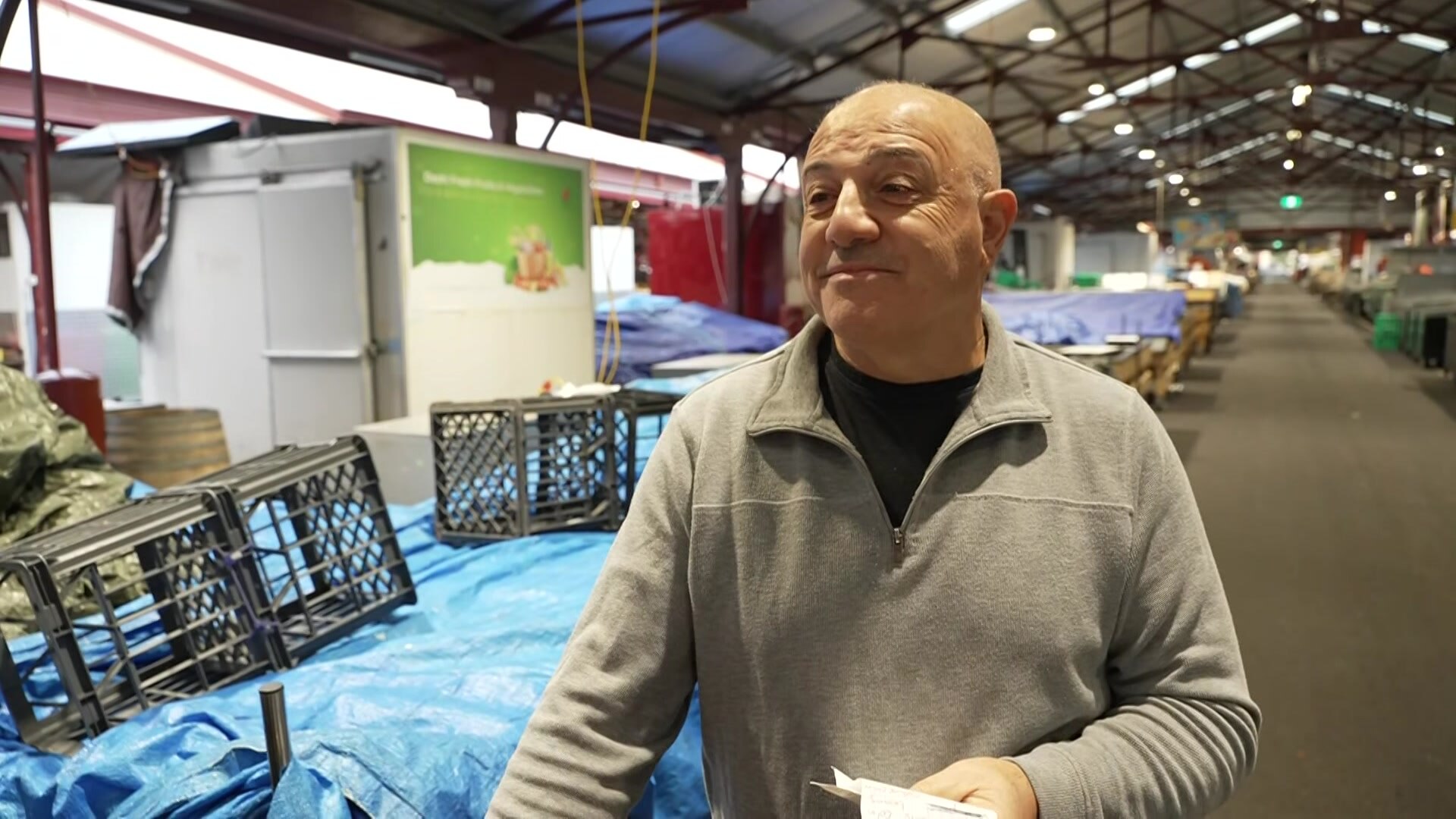 Queen Victoria Market stallholders on strike for first time in market's ...