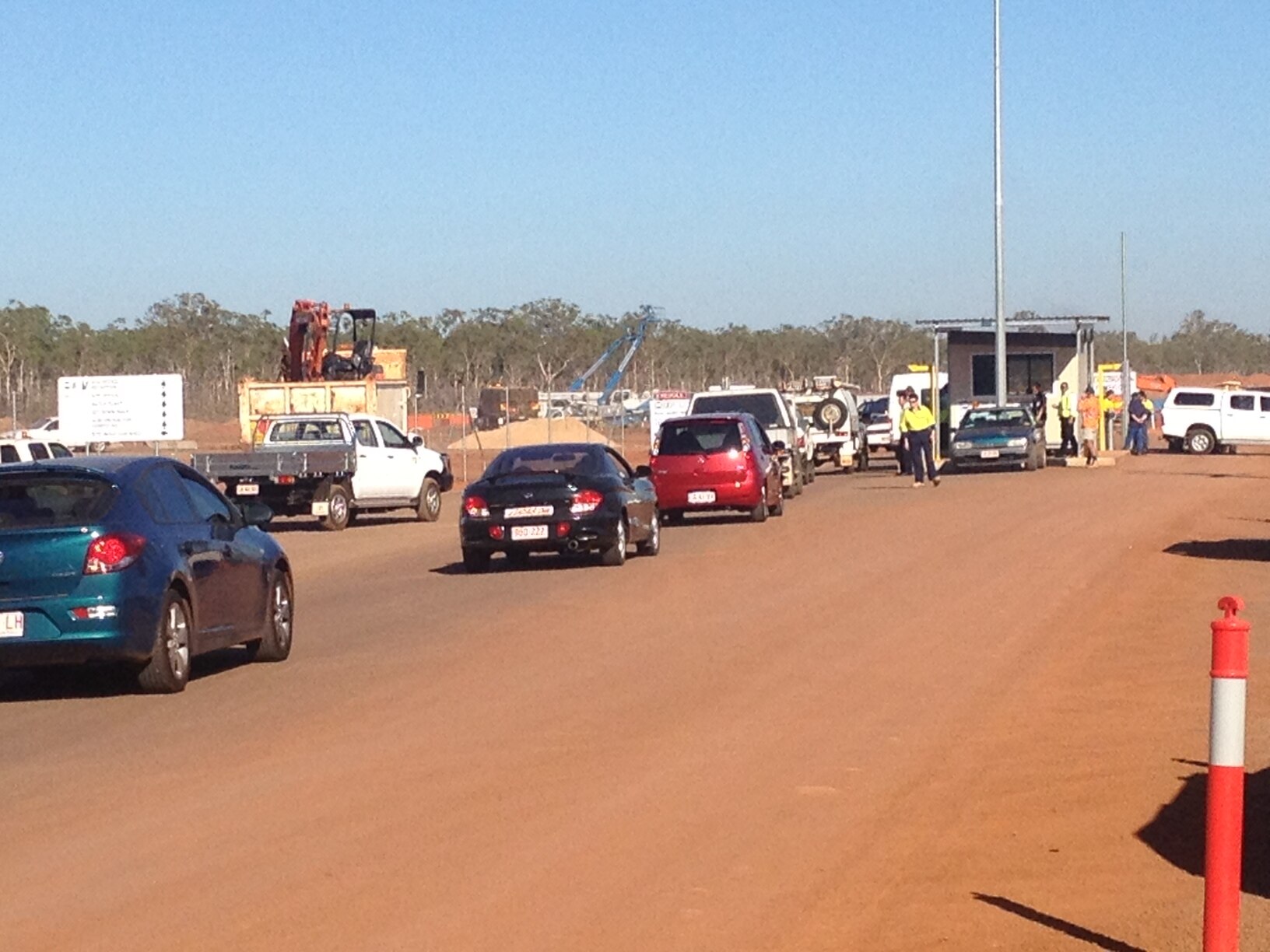 Pay protest stops work on new Darwin jail site - ABC News