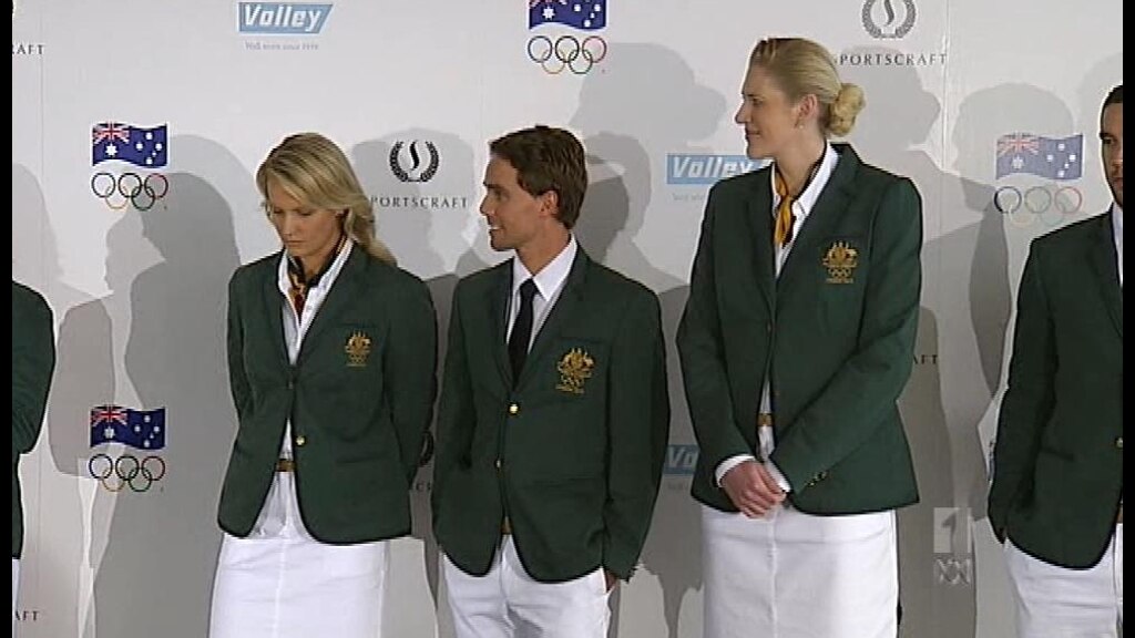 Aussie Olympic uniform unveiled - ABC News