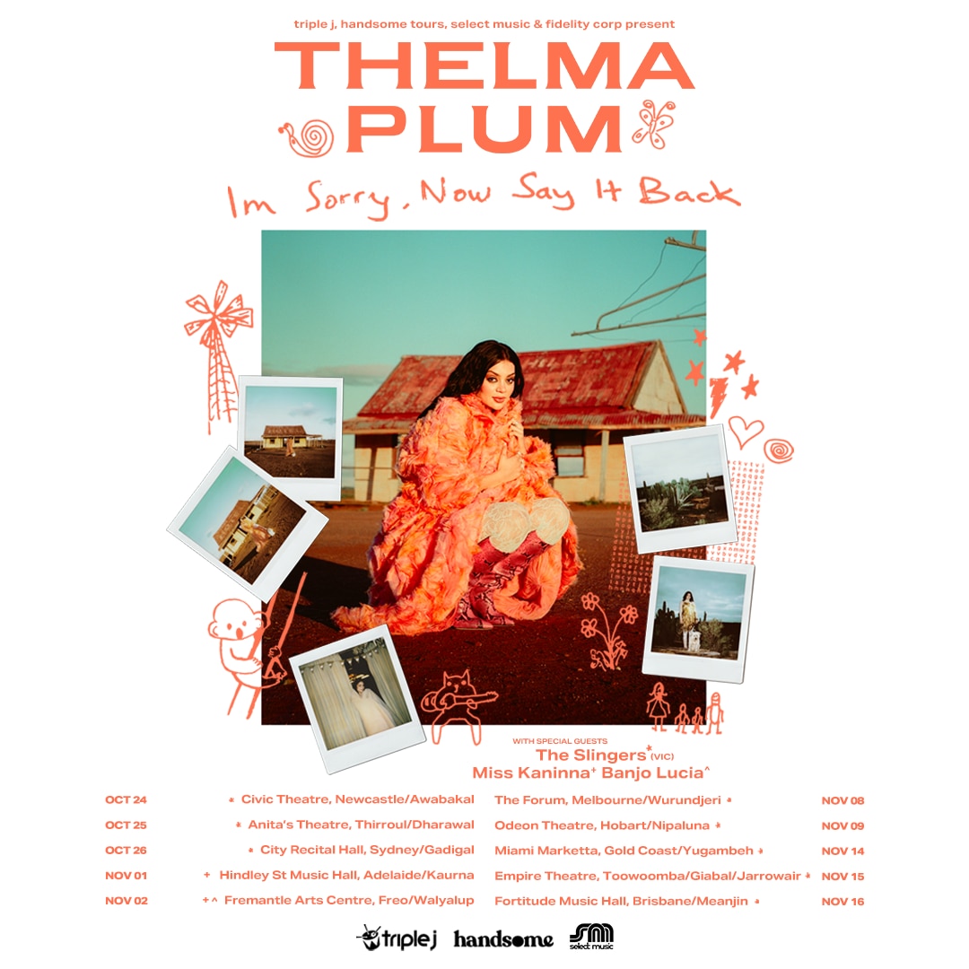 Thelma Plum announces 'I'm Sorry, Now Say It Back' tour for late spring ...