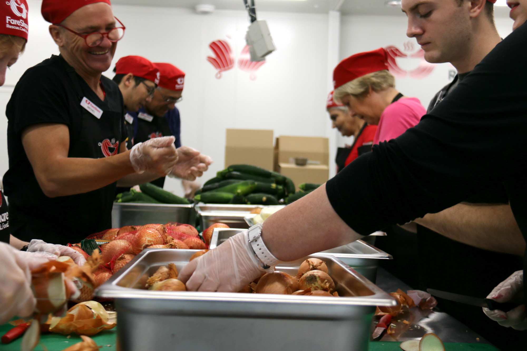 Inside Brisbane's Fareshare kitchen, which aims to cook 5 million meals for those in need - ABC News