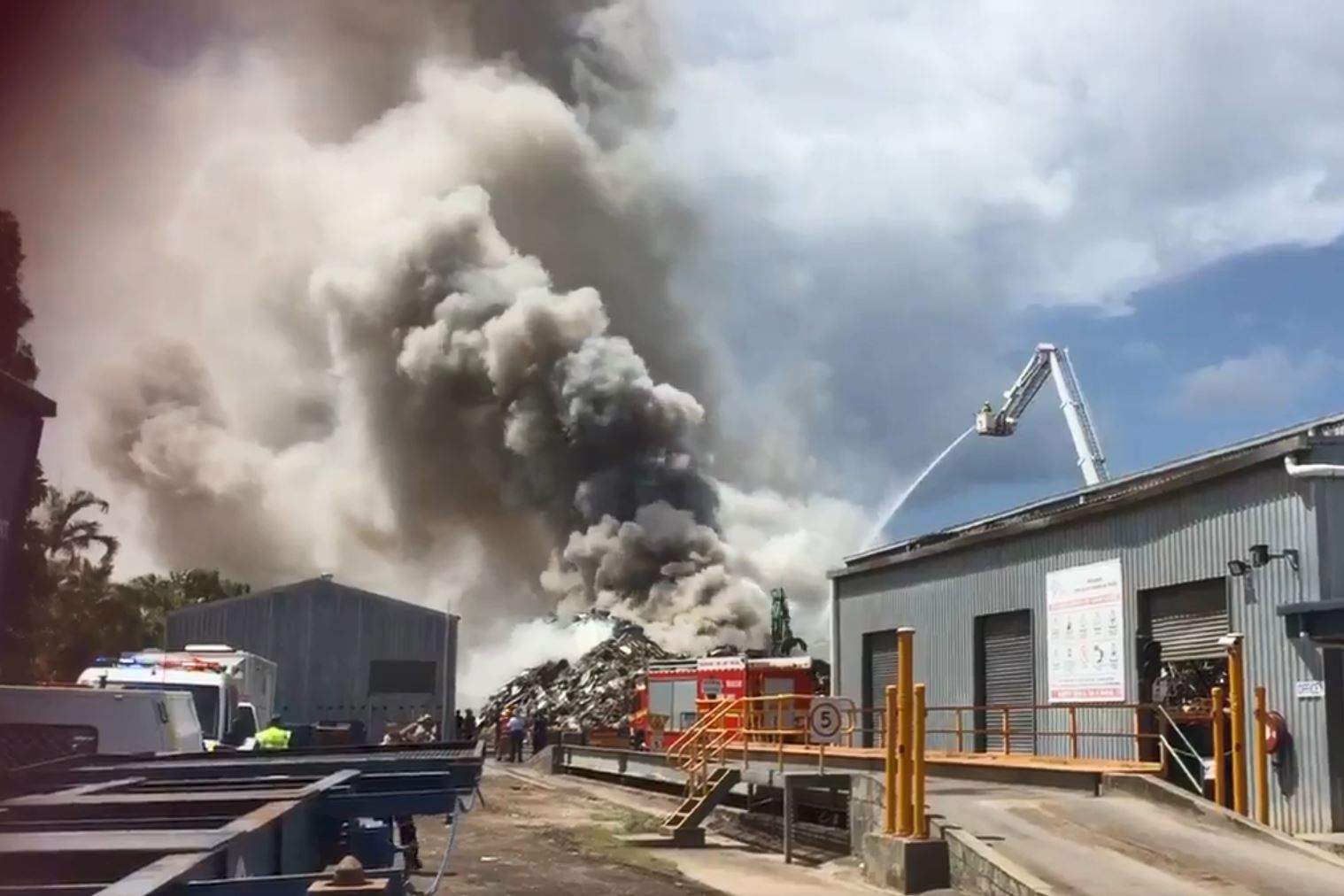Petrol tank explosion in Cairns metal recycling plant 'blew the blinds ...