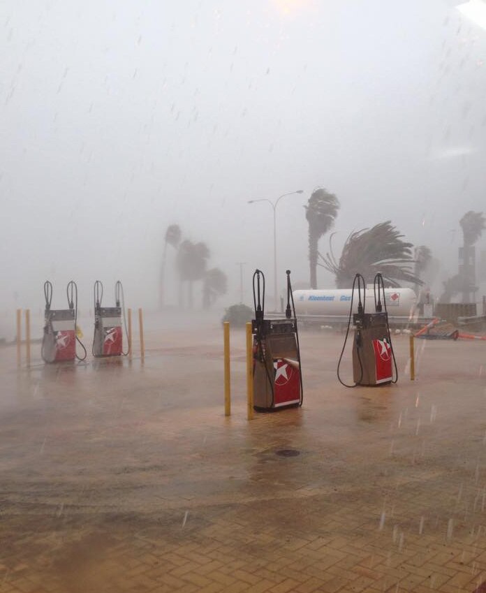 Chevron workers slept on concrete floor, cardboard as cyclone Olwyn ...