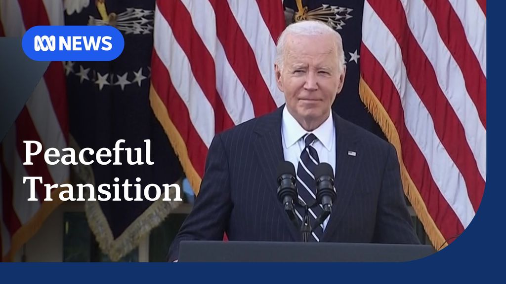 Biden calls for calm and peaceful transition of power - ABC News
