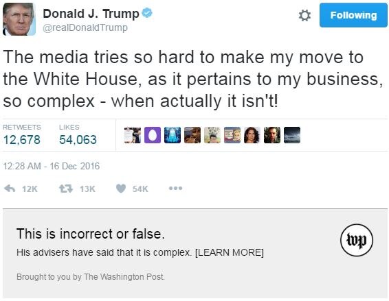 Donald Trump: Washington Post launches Google Chrome extension to fact ...