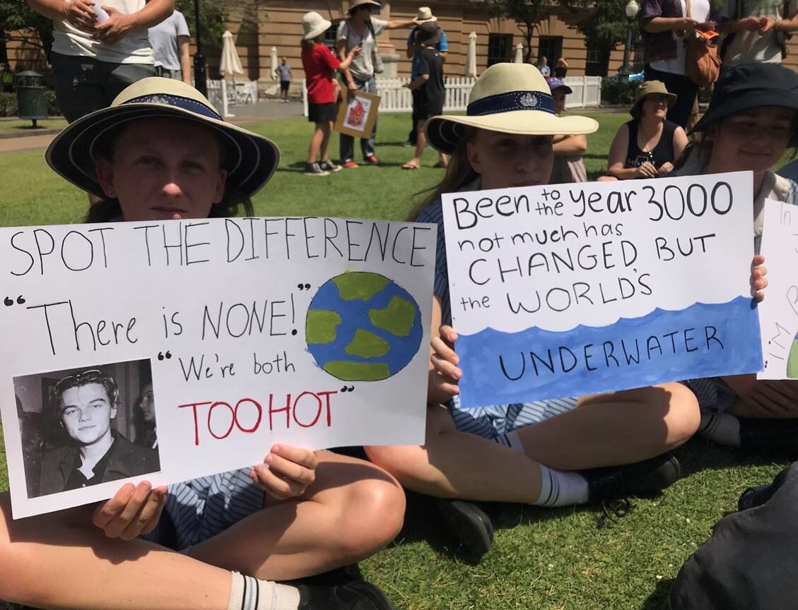 Student climate change protesters take to the streets across the ...