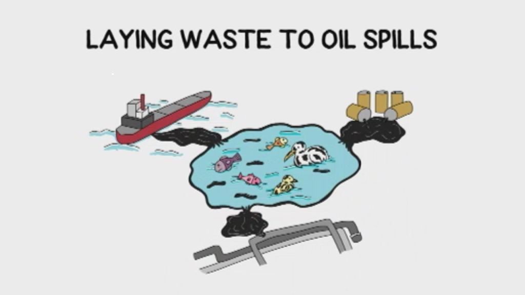 New oil spill clean-up 'sponge' created from waste and pioneered by ...