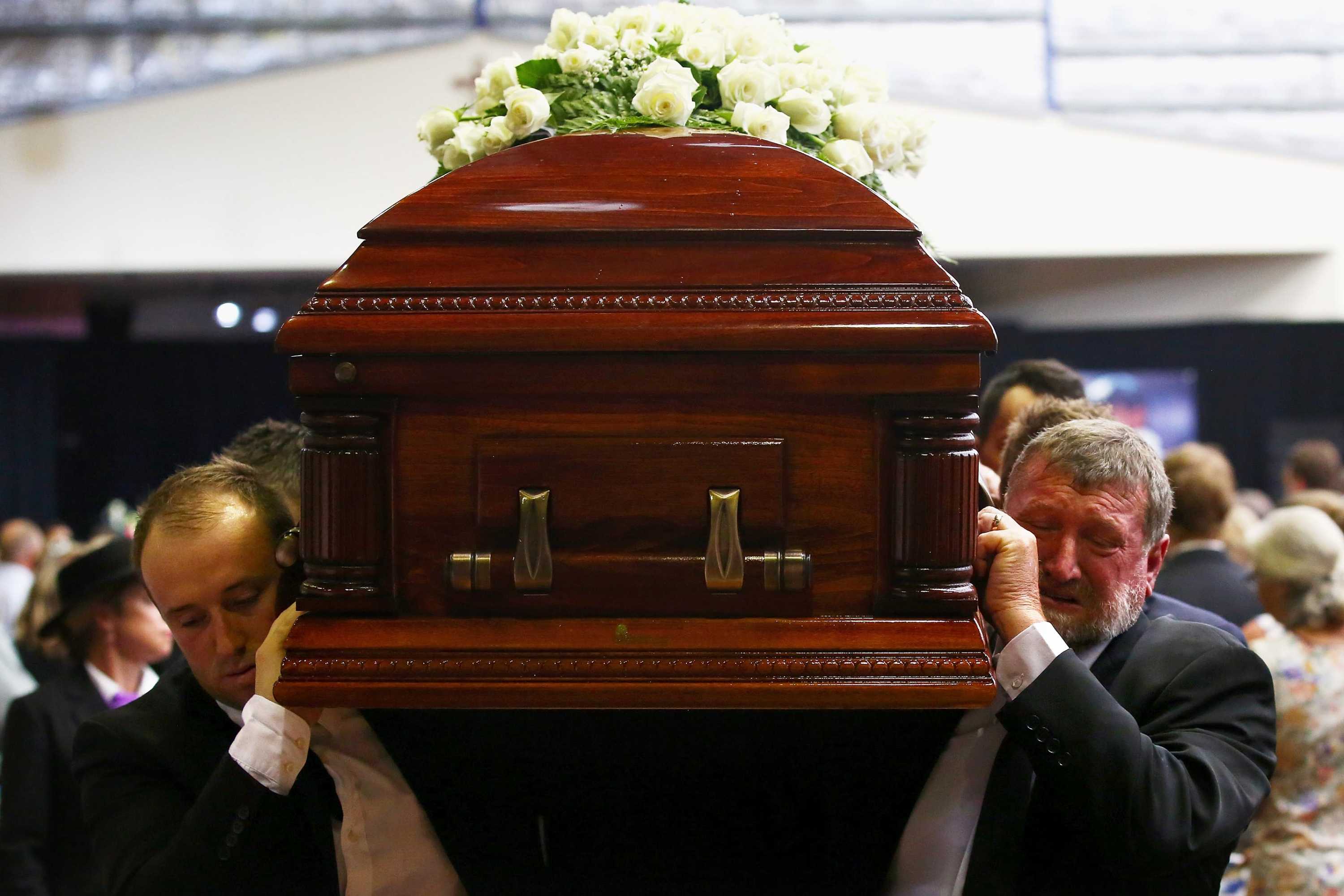 Sean Taylor Funeral Casket