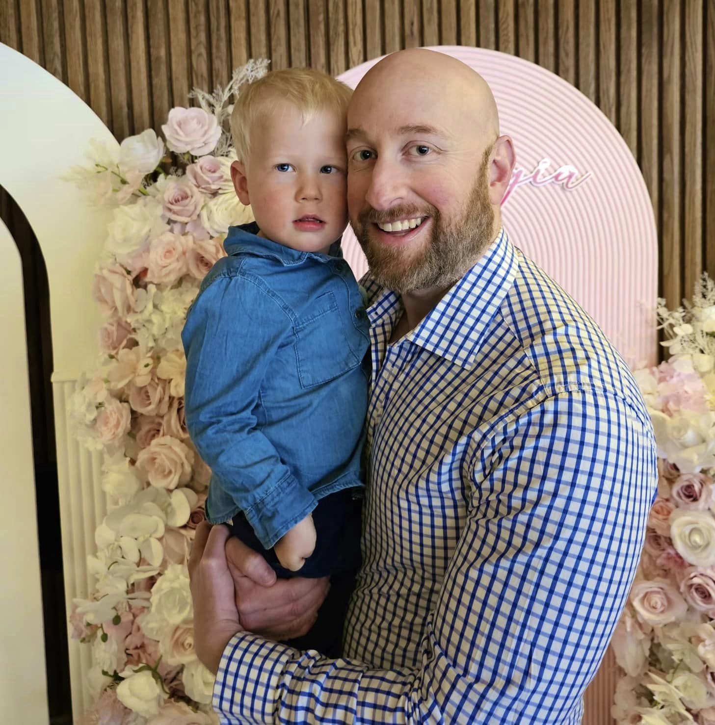 Shaun thought he'd have to raise his son alone, and then a village ...