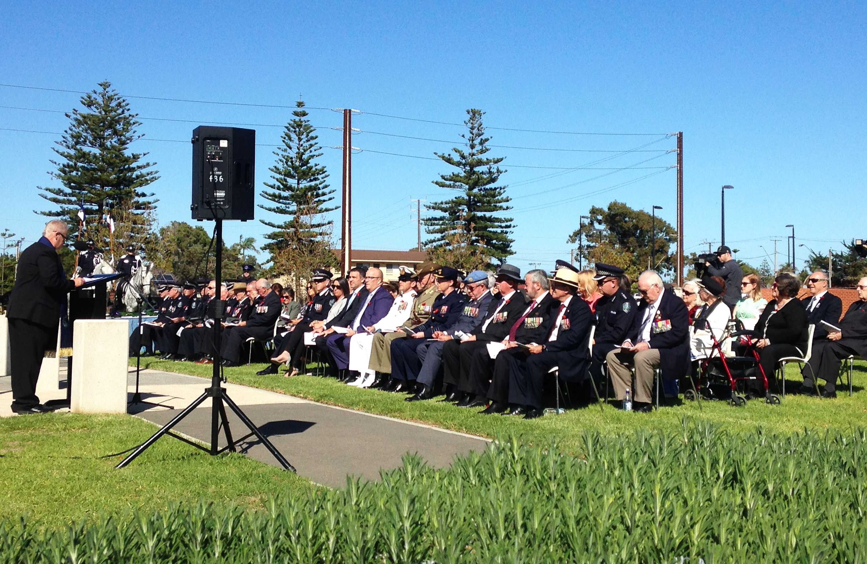 South Australian Police hold ANZAC service at Fort Largs for fallen ...