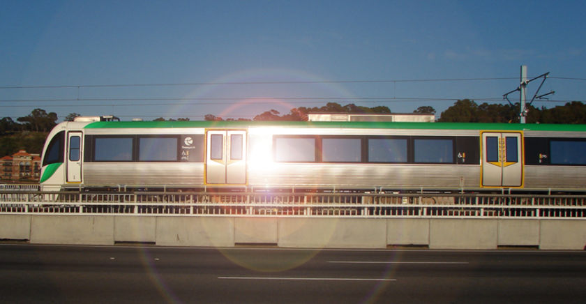 Expect to see more advertising on Perth trains - ABC News