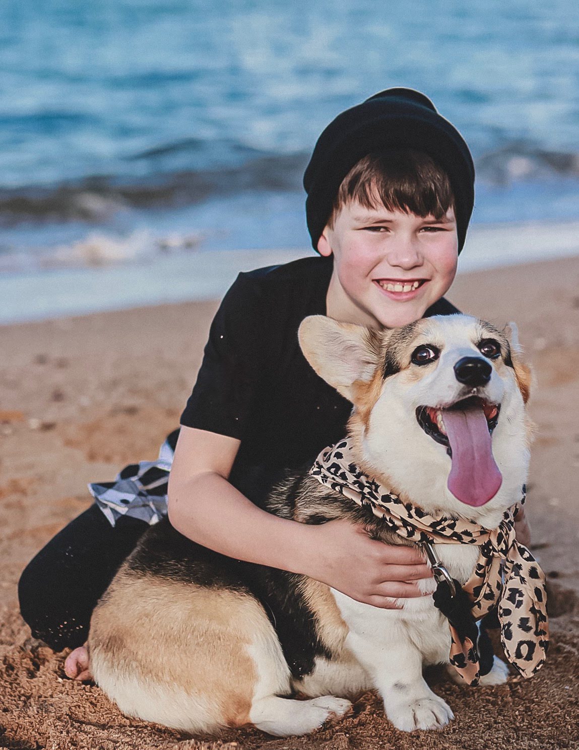 Coco the corgi's beach photo shoot was Queen Elizabeth-approved, and ...