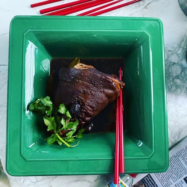 Tony Tan's traditional braised pork hock recipe - ABC News