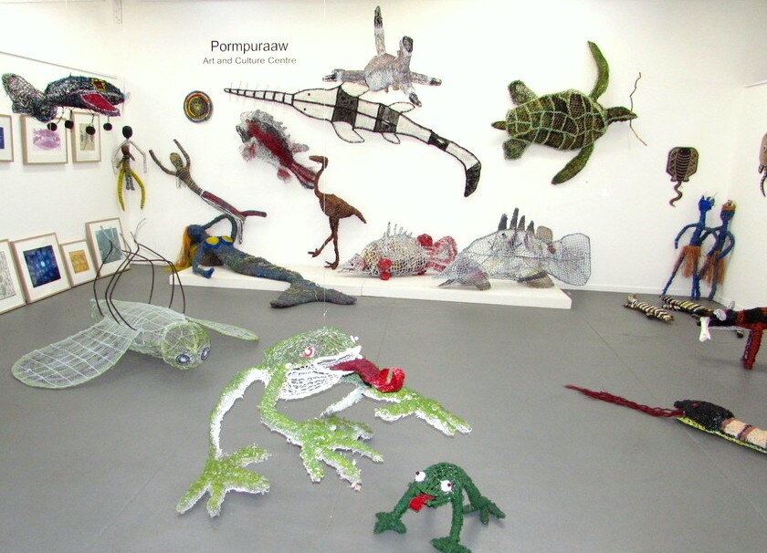 NAIDOC 2016: Cape York artist brings ghost net sculptures to Canberra ...