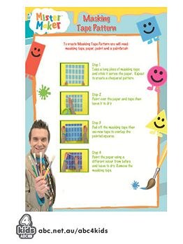 Mister Maker Craft | Mister Maker - ABC Kids