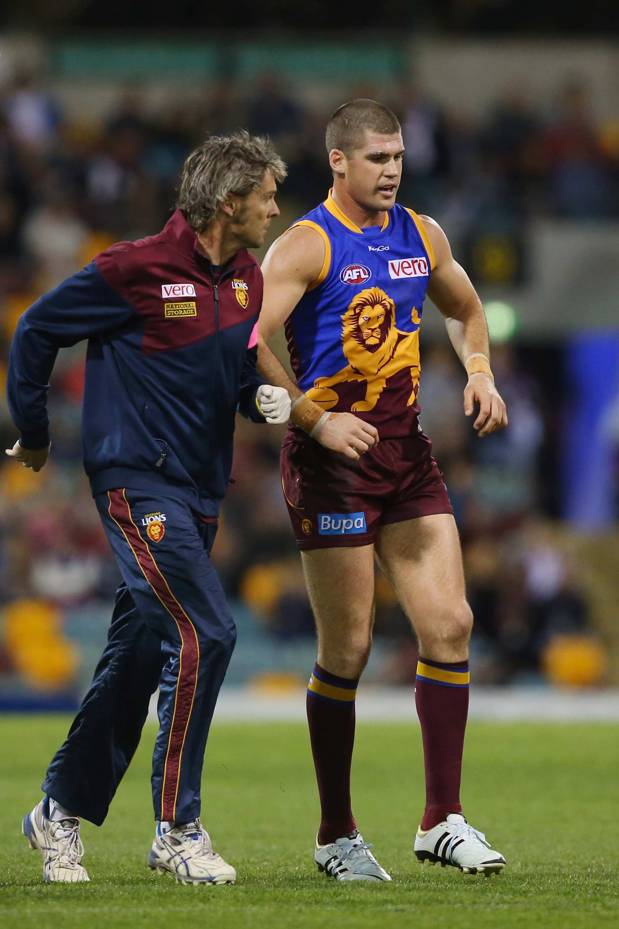 Jonathan Brown injury not serious, moon boot precautionary, according ...