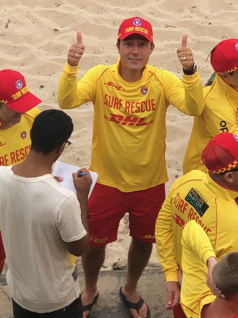 Nippers training made his kids confident in the water and out. He ...