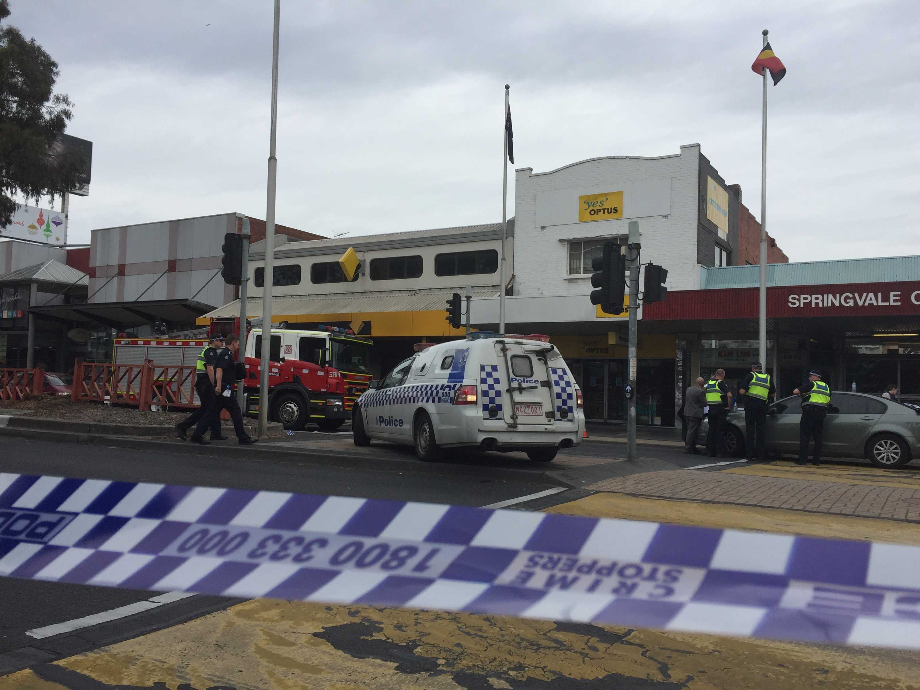 Man charged over Springvale bank fire - ABC News