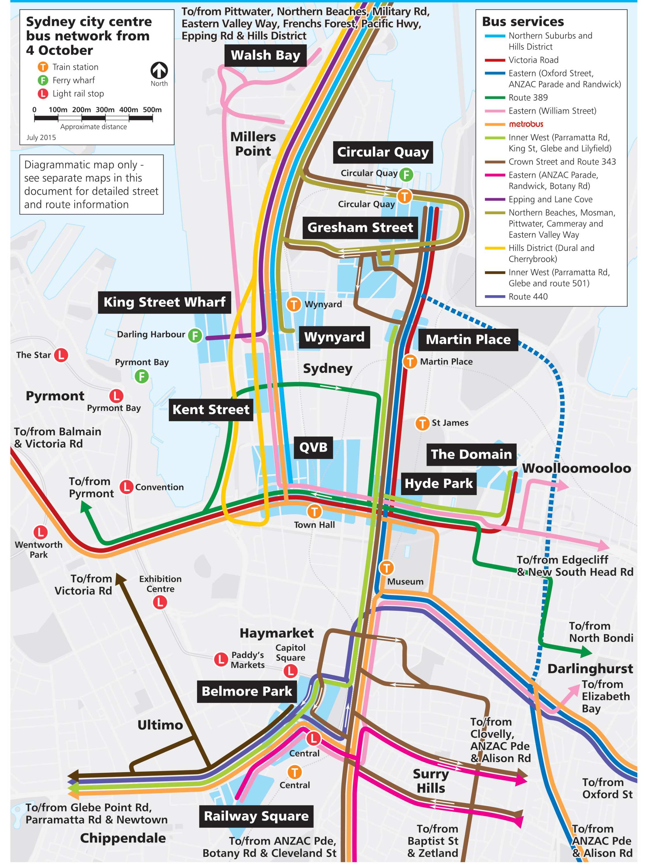 Smooth sailing for first test of Sydney CBD public transport overhaul ...