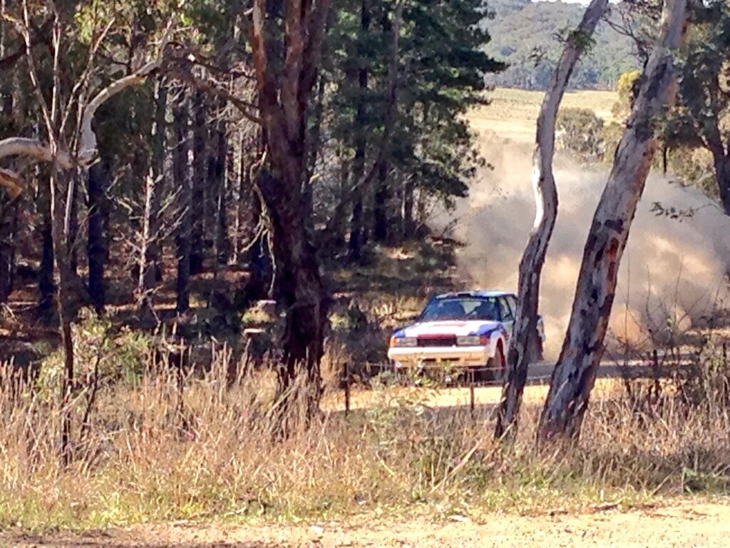 Top rally car drivers race in forests around Canberra for National ...
