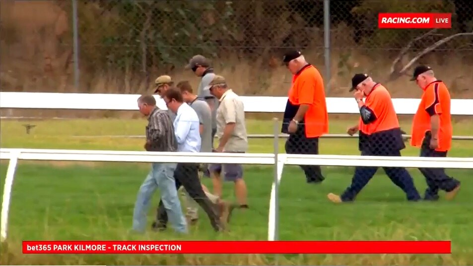 Metal stakes found at Kilmore race track, meeting called off as police ...