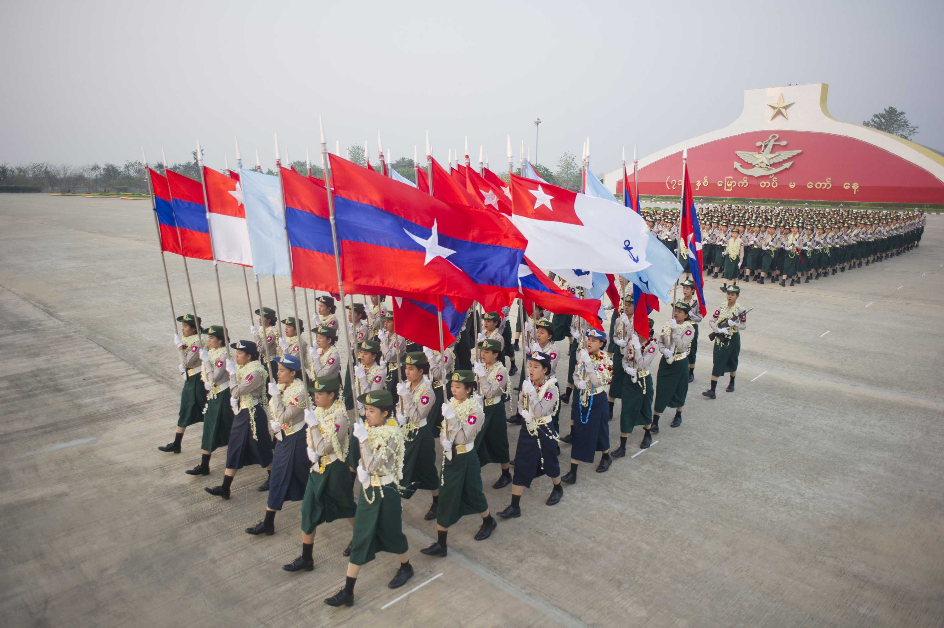 Myanmar's military chief vows to 'cooperate' with civilian-led ...