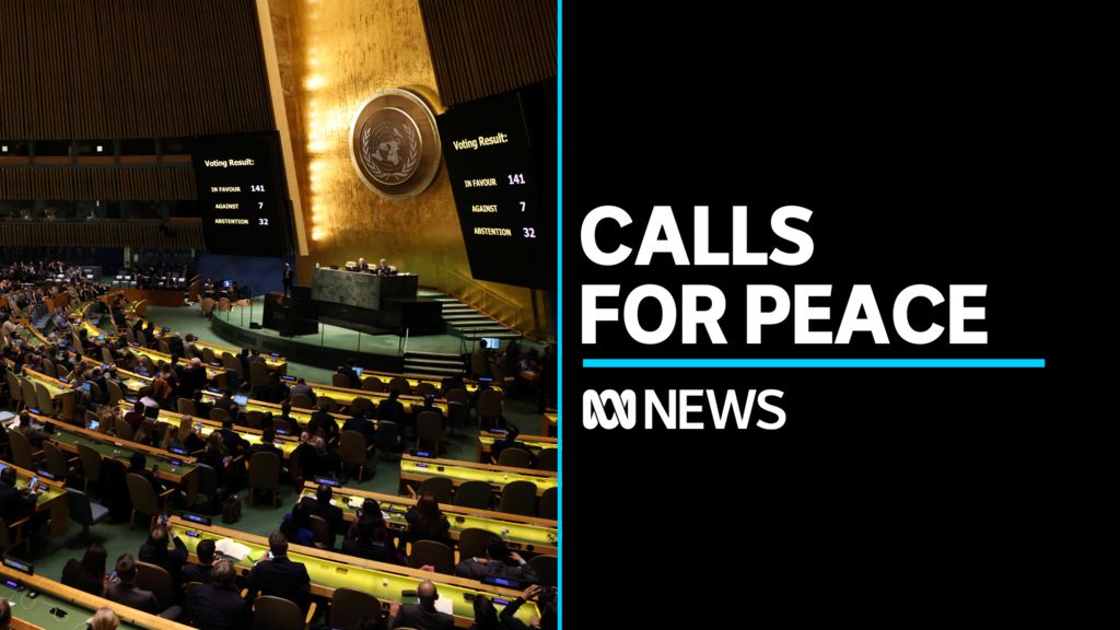 United Nations calls for Russian withdrawal from Ukraine - ABC News