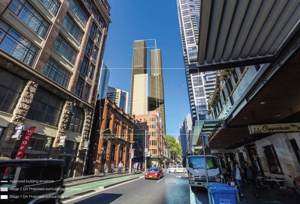 Plan to build twin towers in Sydney's CBD submitted by Chinese ...